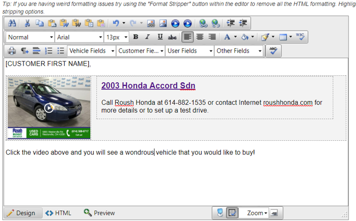 How to Add a Flick Fusion Video to an Email Template